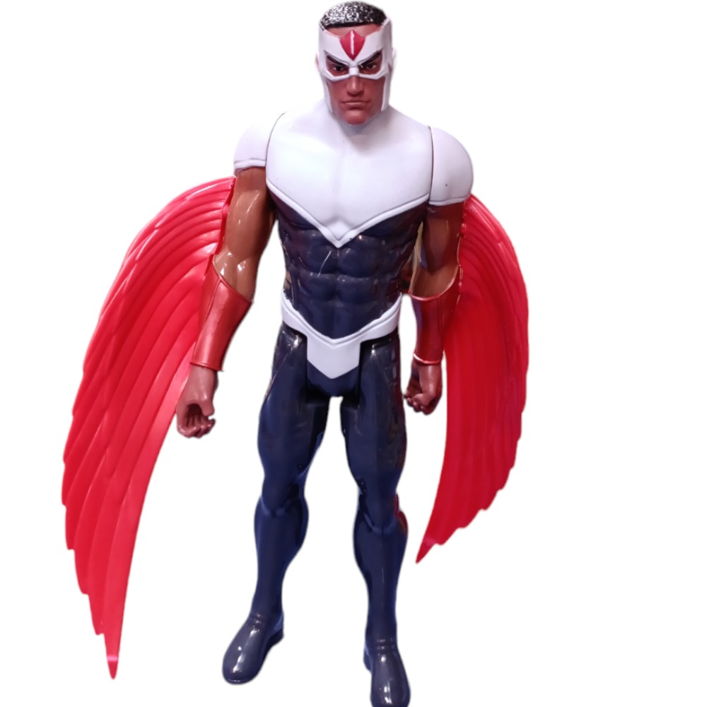 Pre-owned 12 Inch Falcon Action Figure - Hasbro Marvel Avengers Titan ...